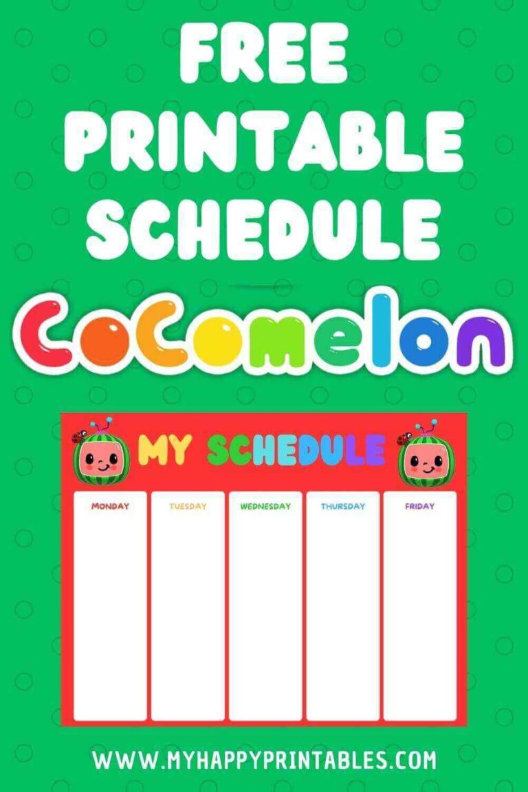 Free Printable Cocomelon Alphabet - My Happy Printables