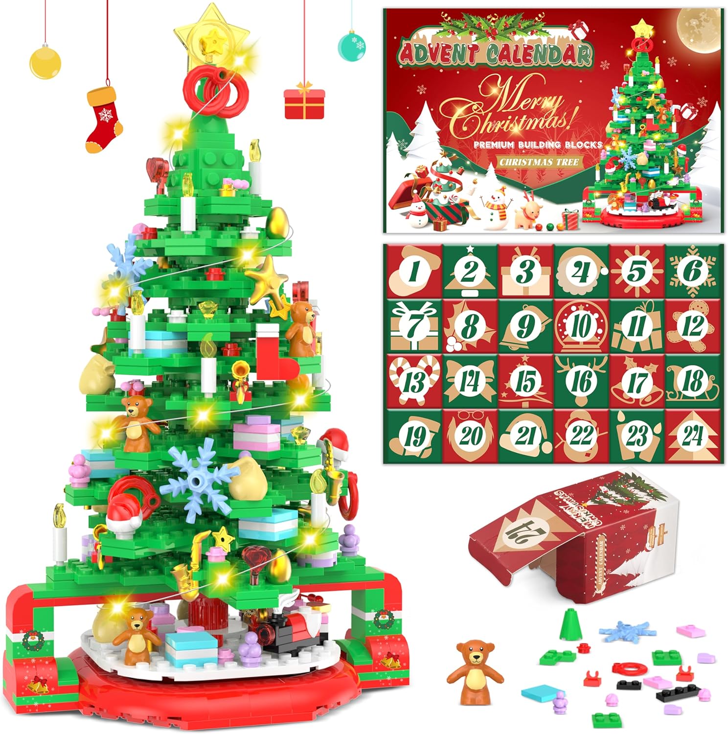 Christmas advent calendars for kids - My Happy Printables